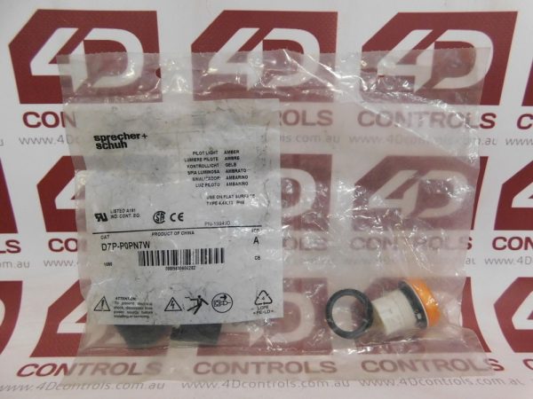 D7P-P0PN7W | Sprecher + Schuh | Pilot Light Orange 22mm