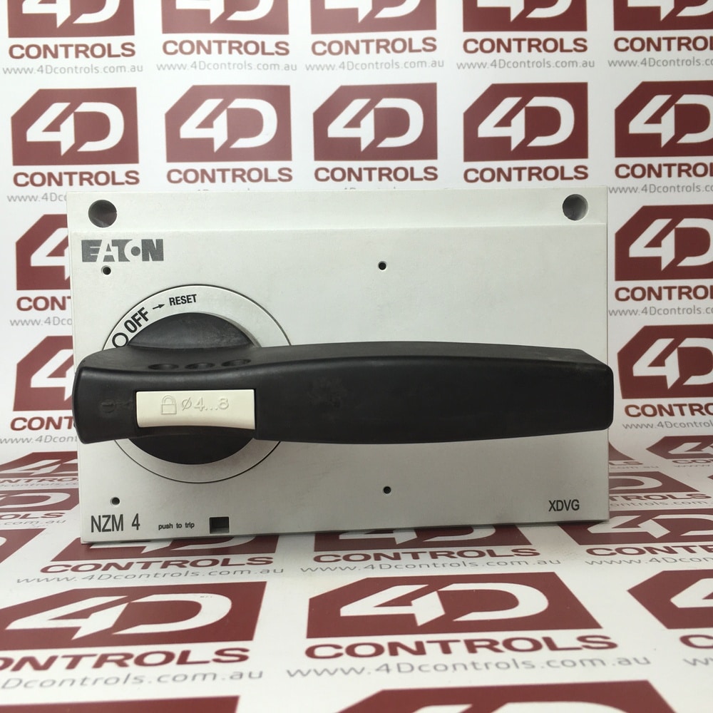 NZM4-XDVG | Eaton | Rotary Handle Black Lockable, Size 4