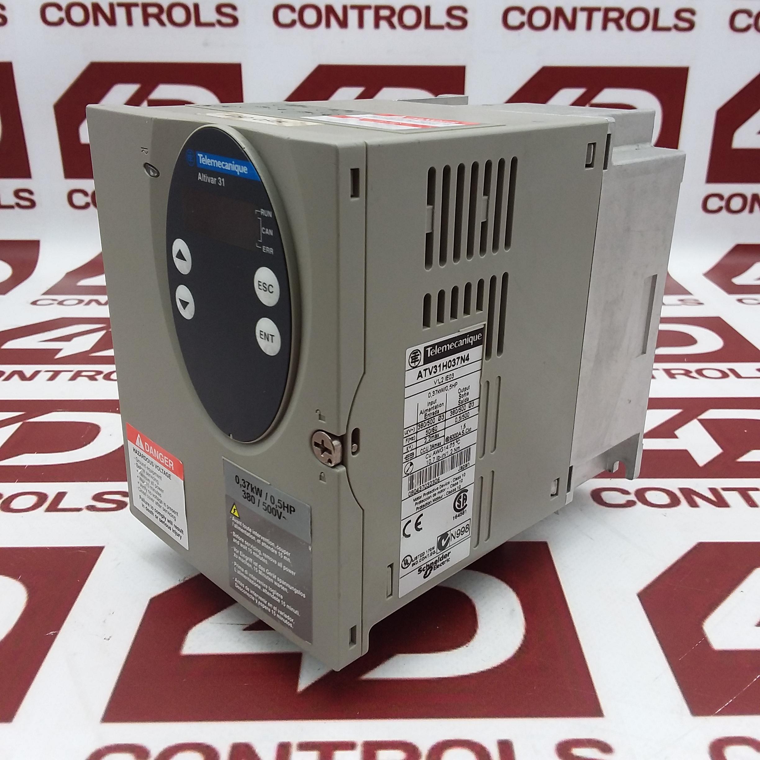 ATV31H037N4 | Schneider | AC Drive, ATV Series, 0.5HP, 2.2A