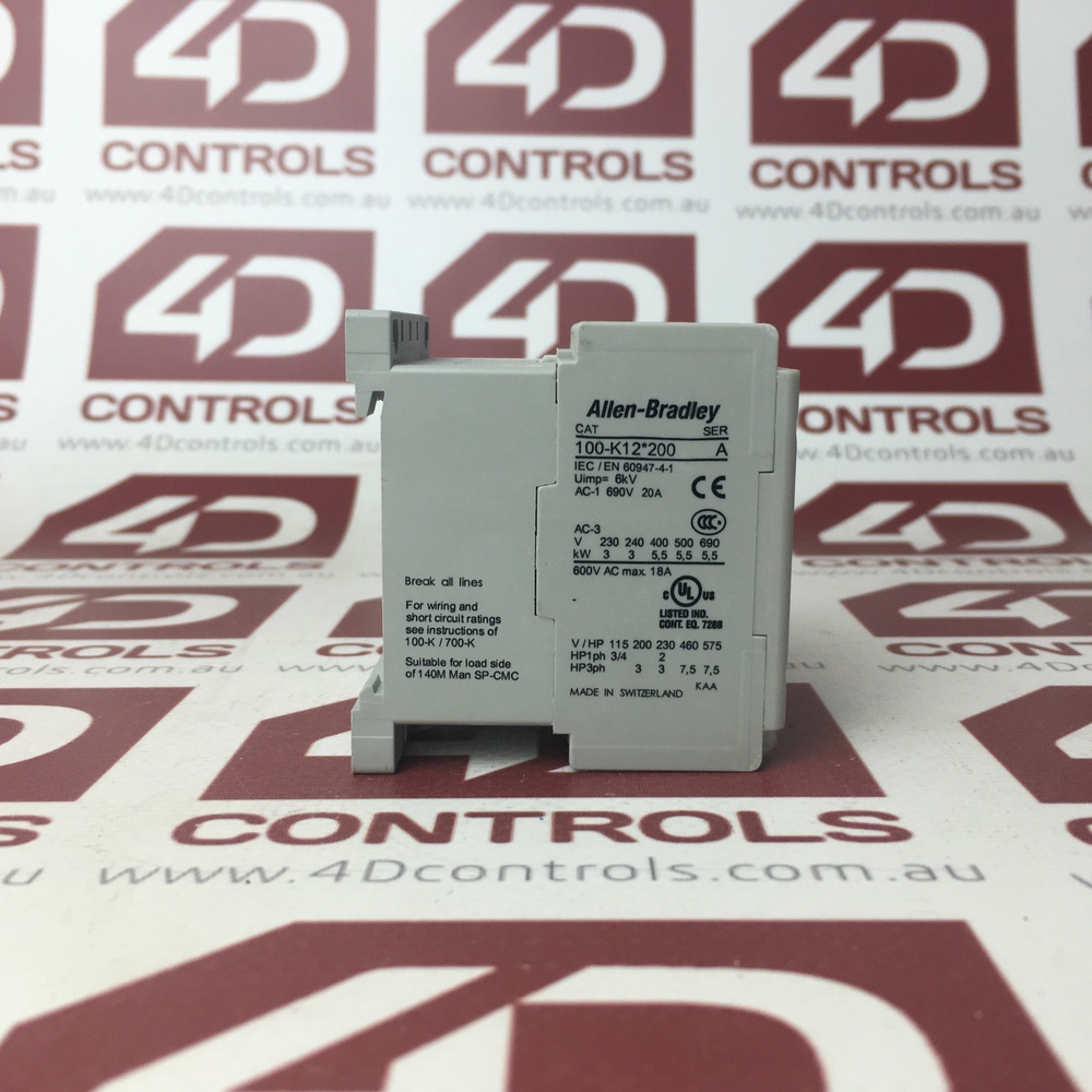 100-K12KY200 | Allen Bradley | Mini Contactor 12A IEC 48V