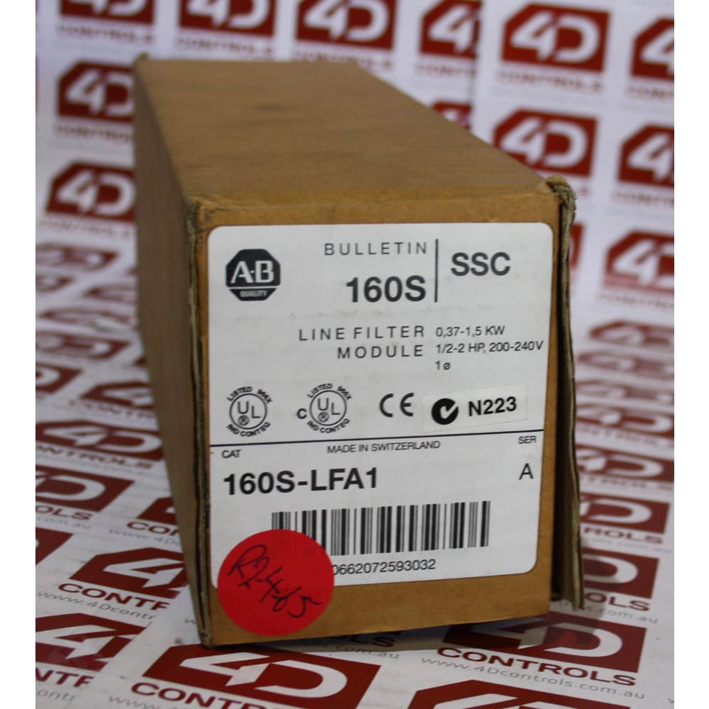 160S-LFA1 | Allen Bradley | Line Filter, 200-240V, 0.5-2HP