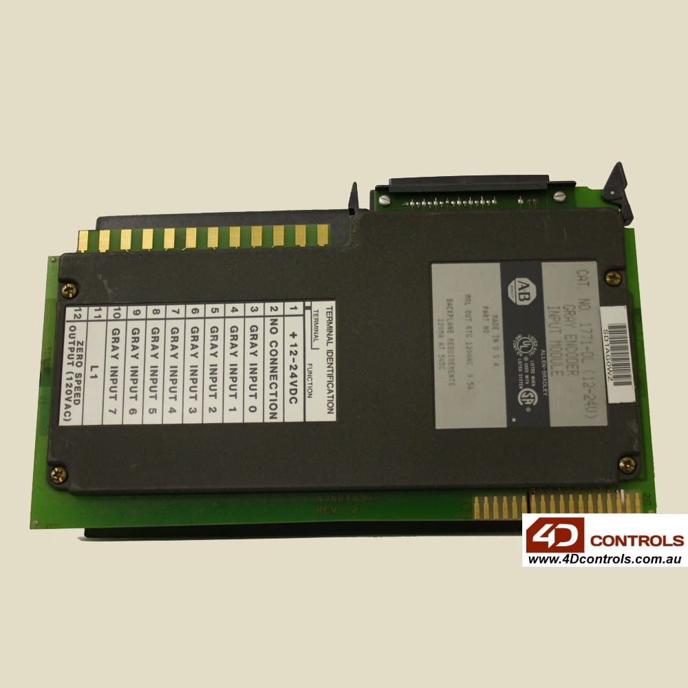 1771-DL | Allen Bradley | PLC-5 Encoder Input Card12-24VDC