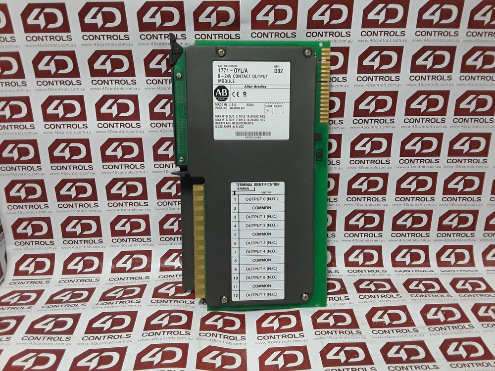 1771-OYL | Allen Bradley | PLC-5 Digital Contact Output Card