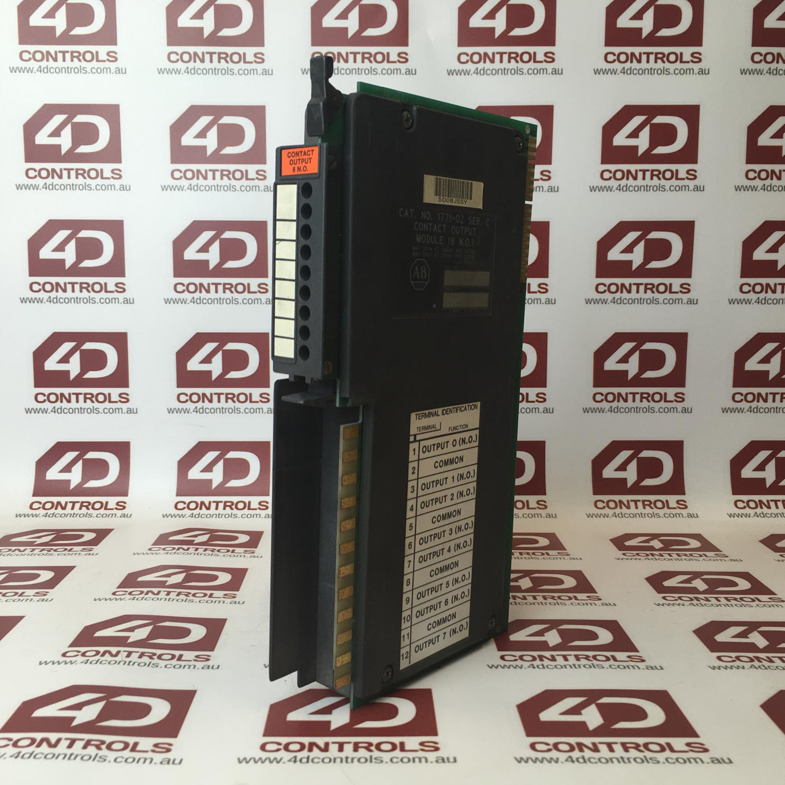 1771-OZ | Allen Bradley | PLC-5 Output Module 8 Point