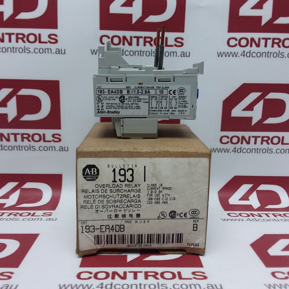 193-EA4DB | Allen Bradley | Overload Motor Protection
