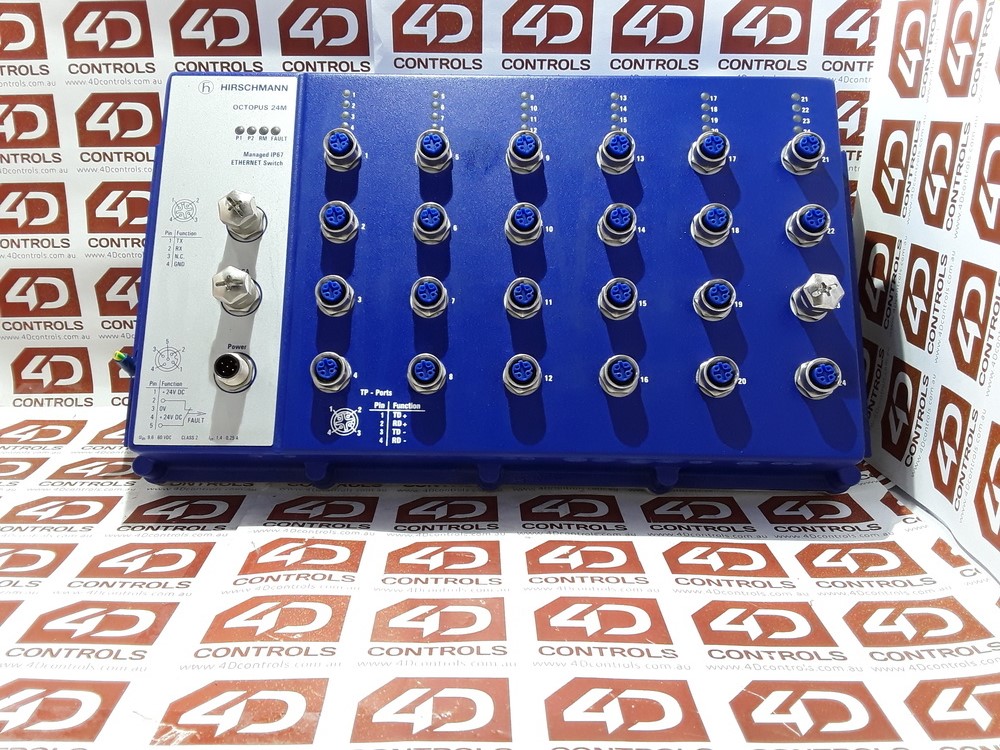 Hirschmann 24M IP67 Octopus Managed IP67 Ethernet Switch