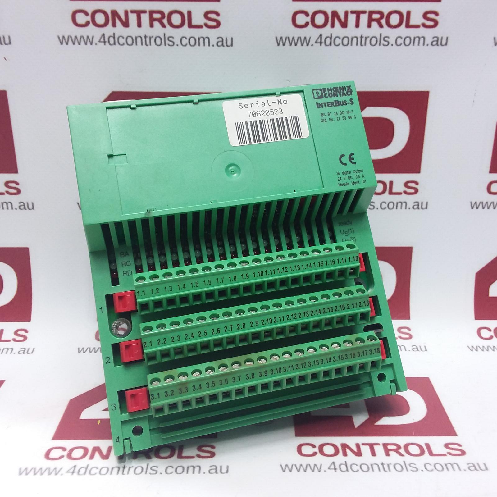 2753643 | Phoenix Contact | 24 DI 32-T Digital I/O IBS RT