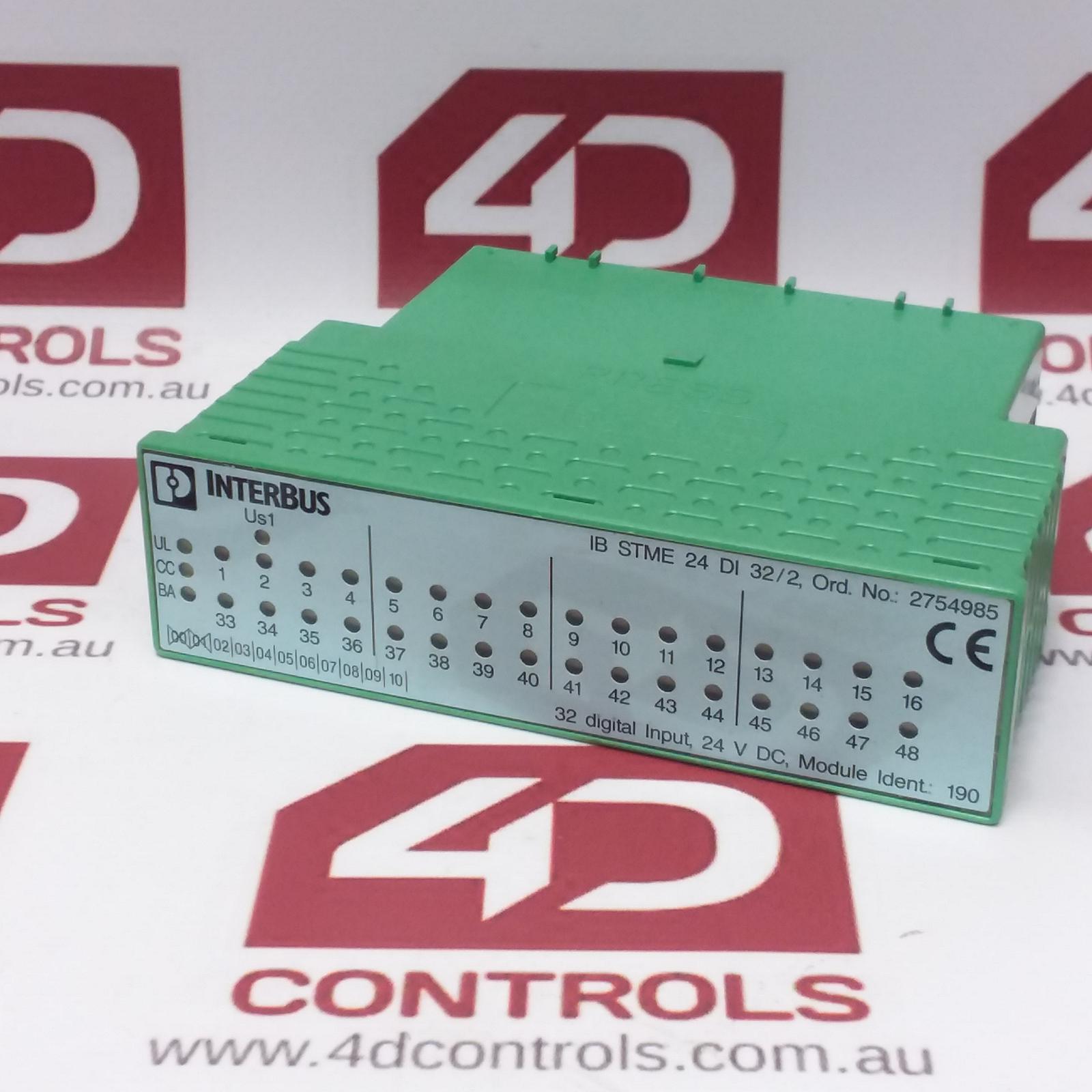 2754985 | Phoenix Contact | Interbus I/O Module 24VDC