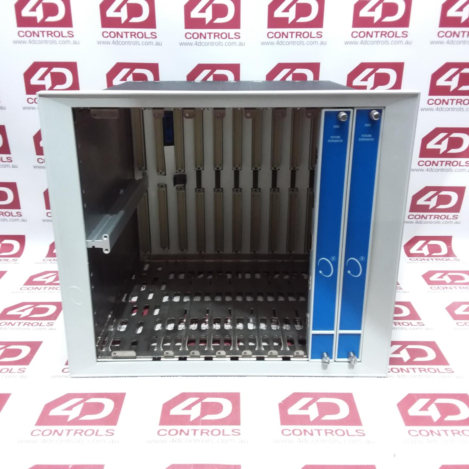 3500/05-02-04-01-00-00 | Bently Nevada | Chassis 8 Slot Rack