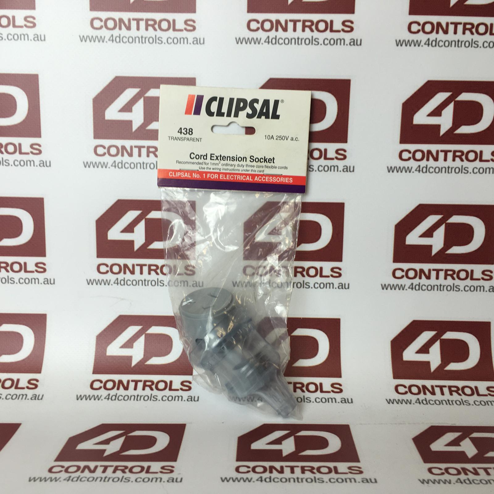 438/10A | Clipsal | Cord Extension Socket 250VAC 10A
