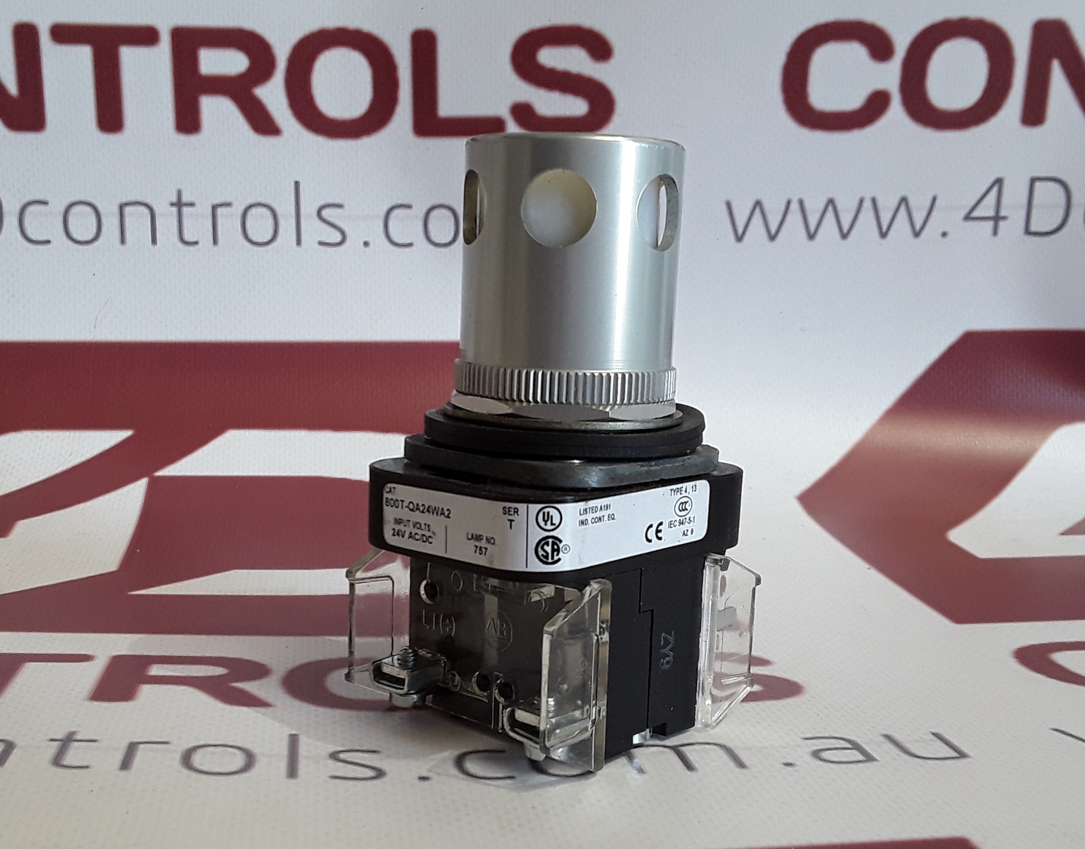 800T-QA24WA2 | Allen Bradley | Push Button White Illuminated