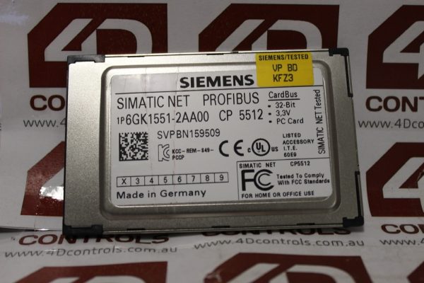 6GK1551-2AA00 | Siemens | CP5512 Comms Processor Card