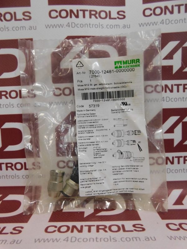 7000-12481-0000000 | Murr Elektronic | Connector 4A