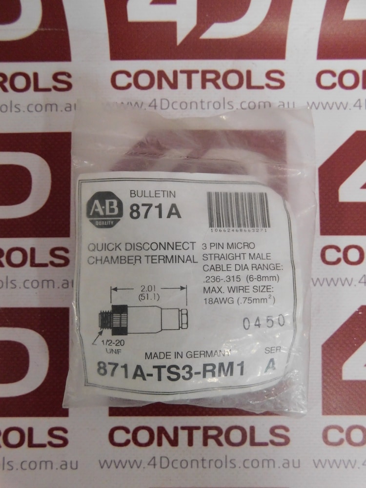 871A-TS3-RM1 | Allen Bradley | 3P AC Micro Terminal Chamber