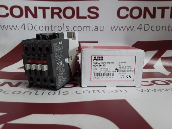 ABB A26-30-10 Contactor 11KW 26A 50Hz 4 Pole