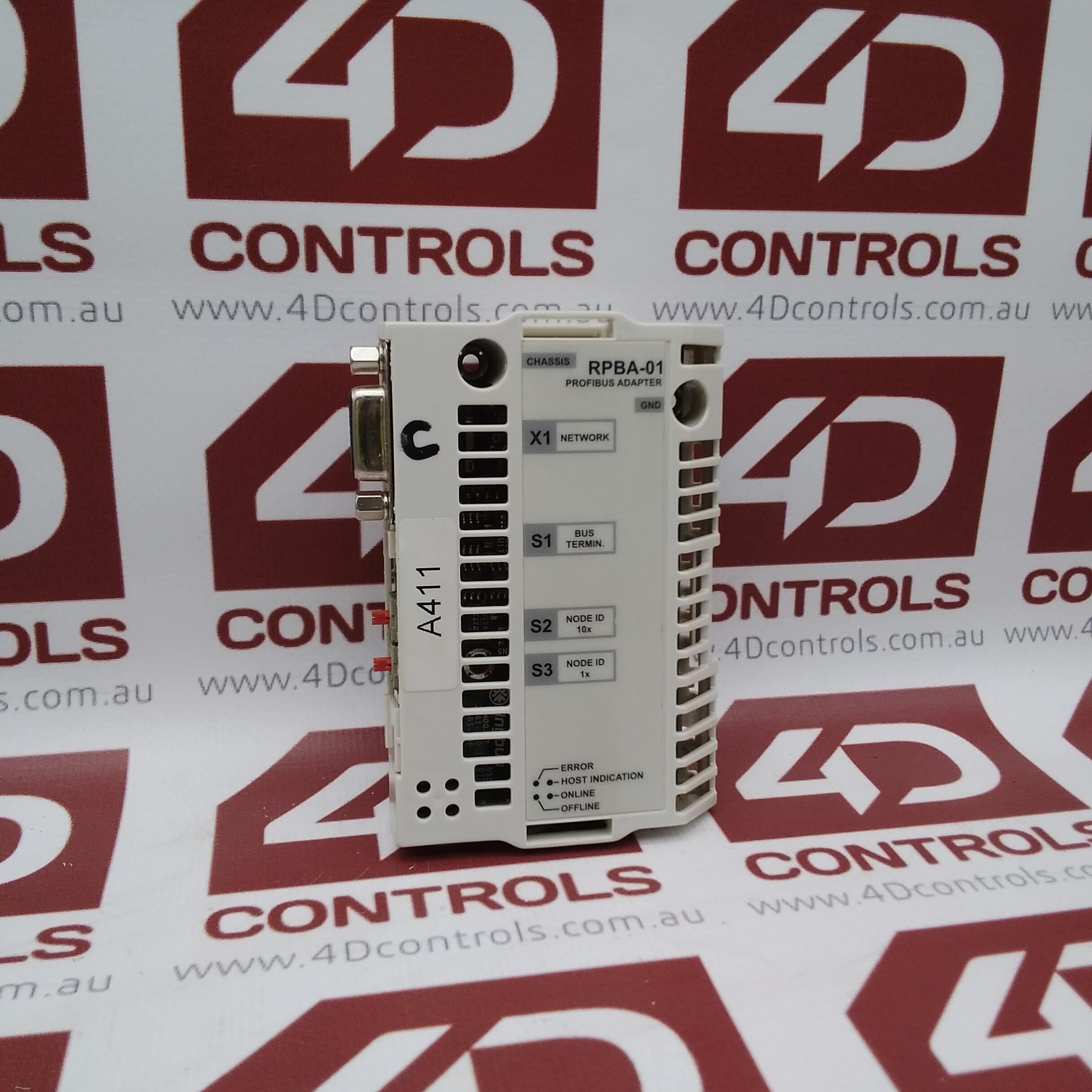 RPBA-01 | ABB | Profibus DP Adapter, IP20, 244 Bytes