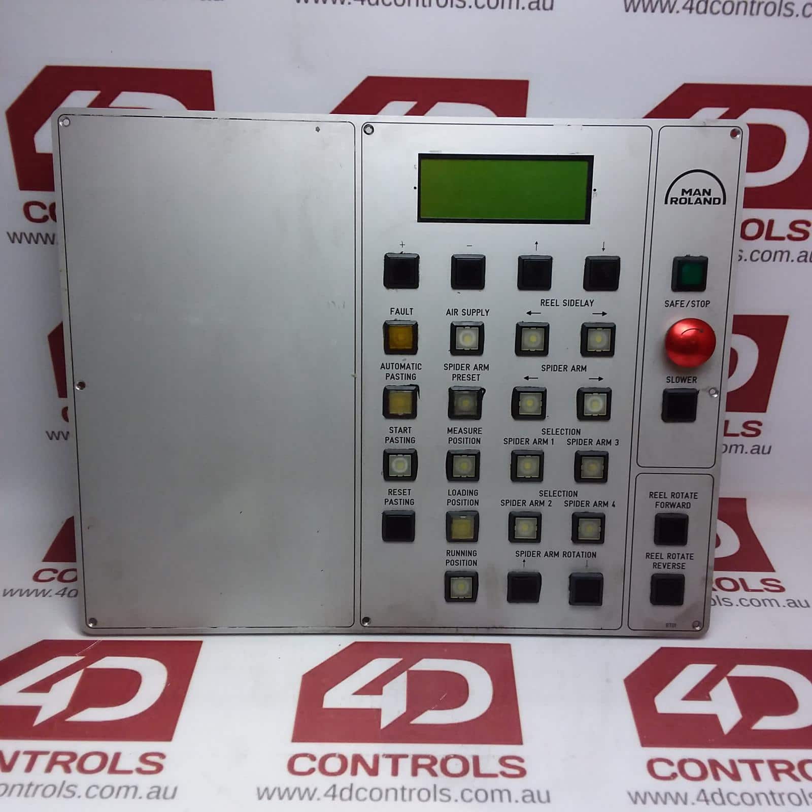 BT01 | Man Roland | Button Station with Display, GFPR-02-01