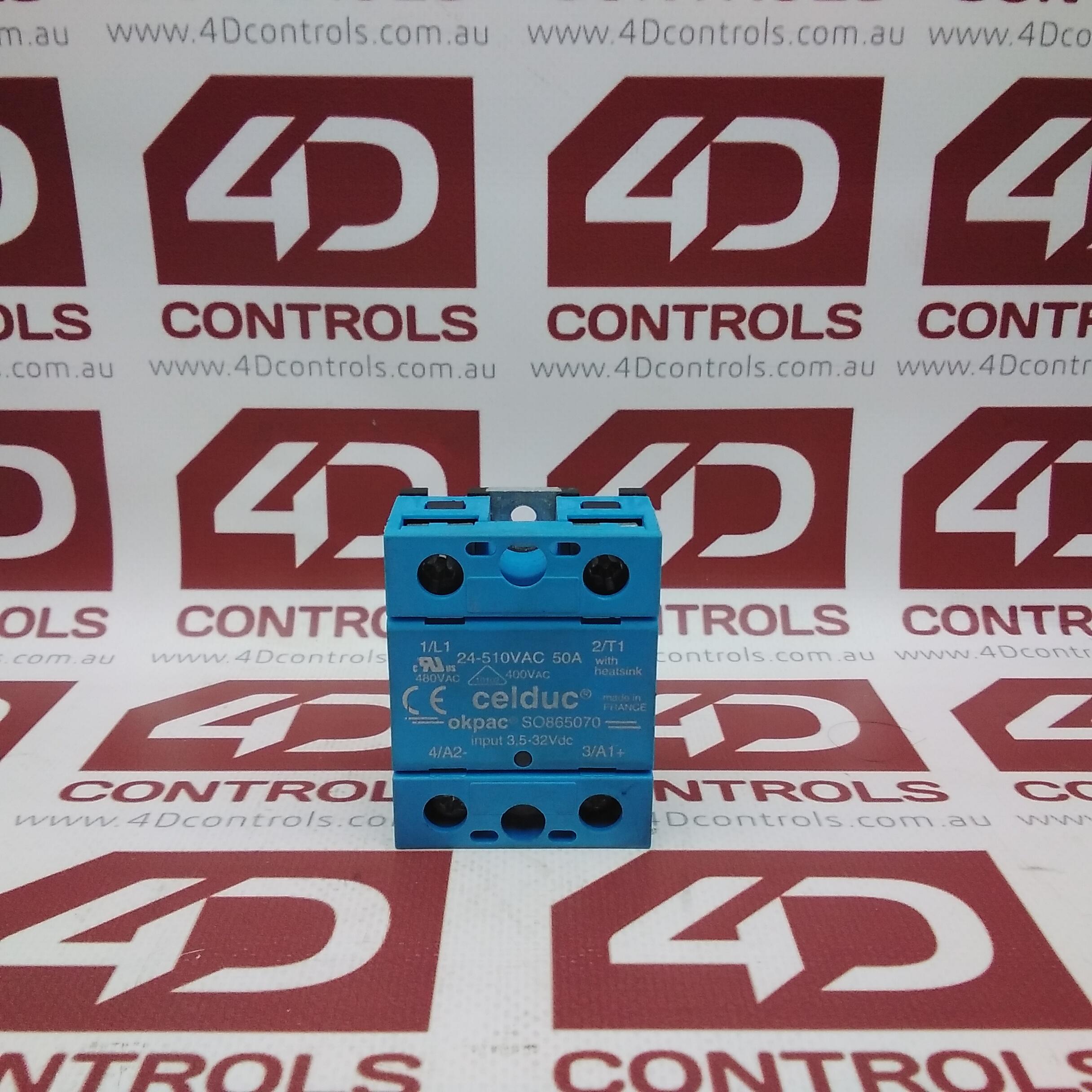 SO865070 | Celduc | Solid State Relay 50A 600VRMS