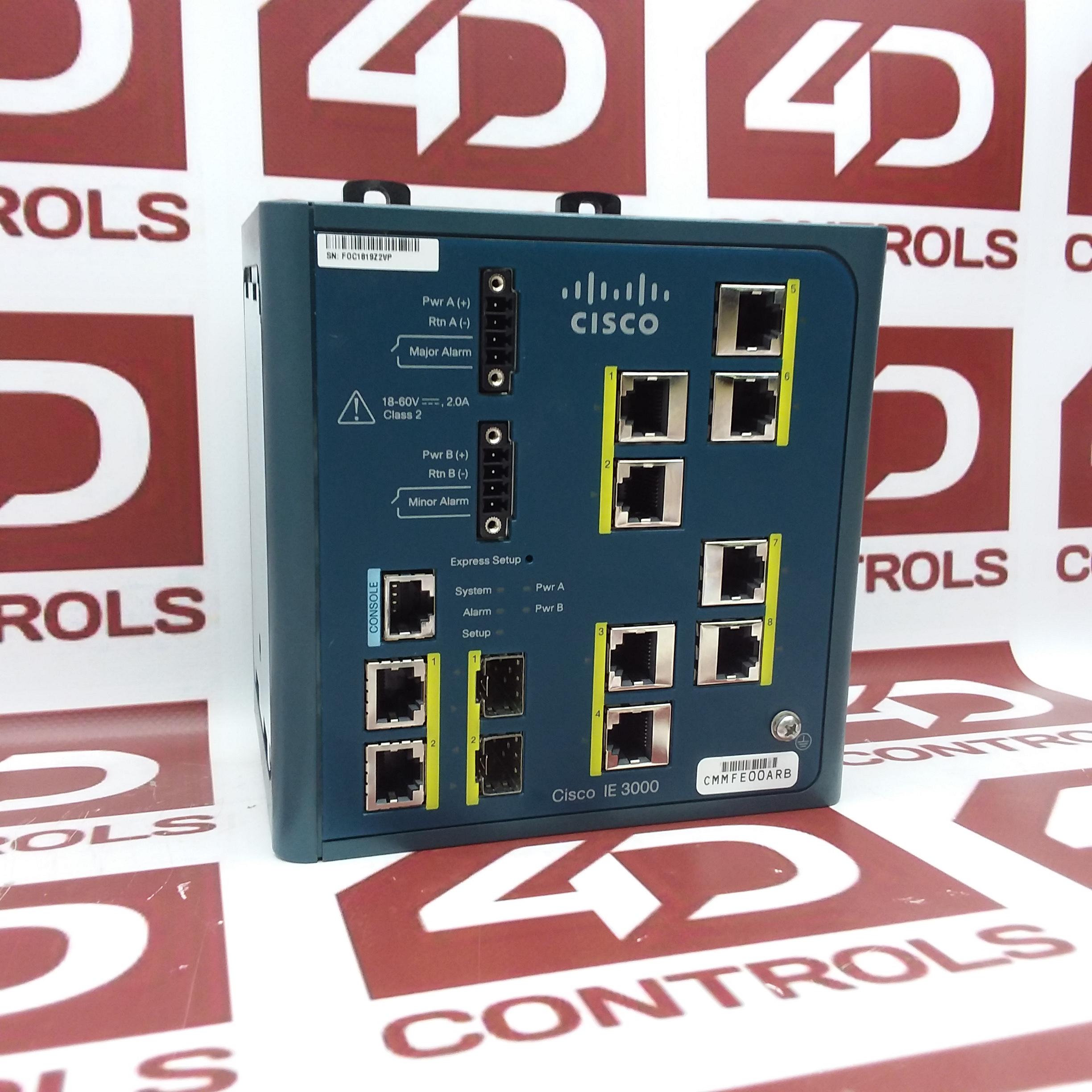 IE-3000-8TC | Cisco Systems | Industrial Ethernet Switch, 2A