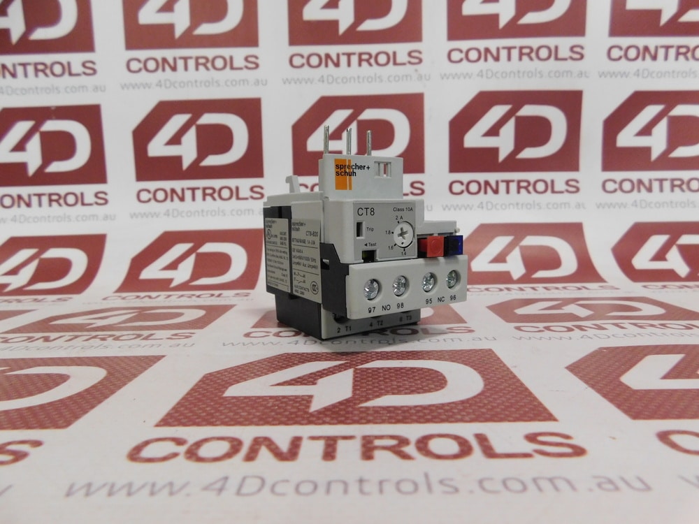 Sprecher + Schuh CT8-B20 Overload Relay 1.4-2.0A