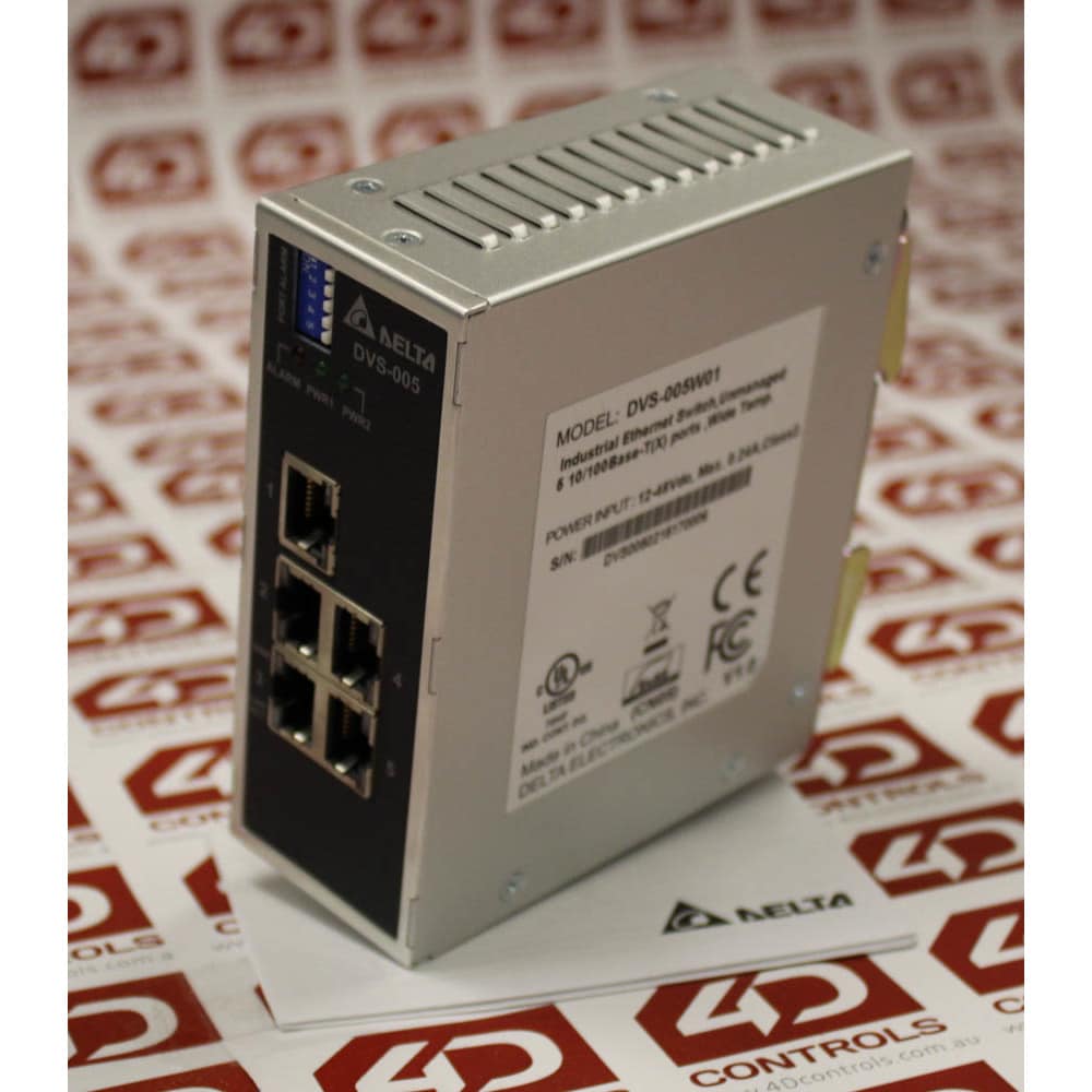 DVS-005W01 | Delta Electronics | 5 Port Ethernet Switch