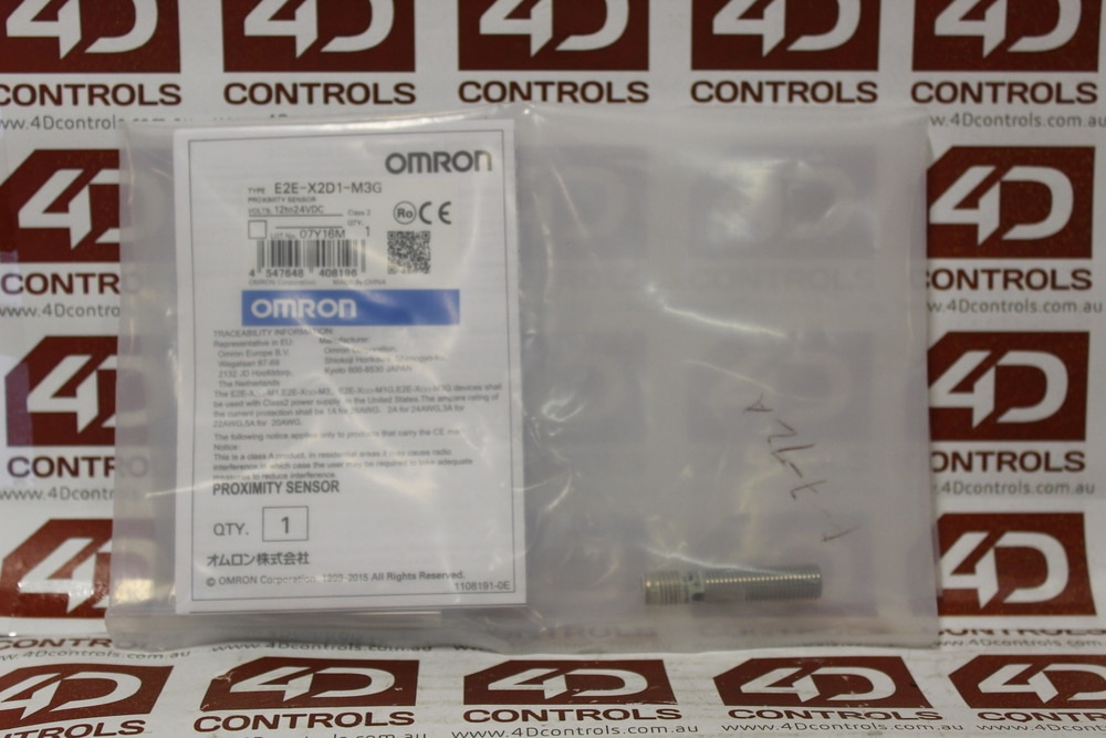 Omron E2E-X2D1-M3G Proximity Sensor 12-24VDC