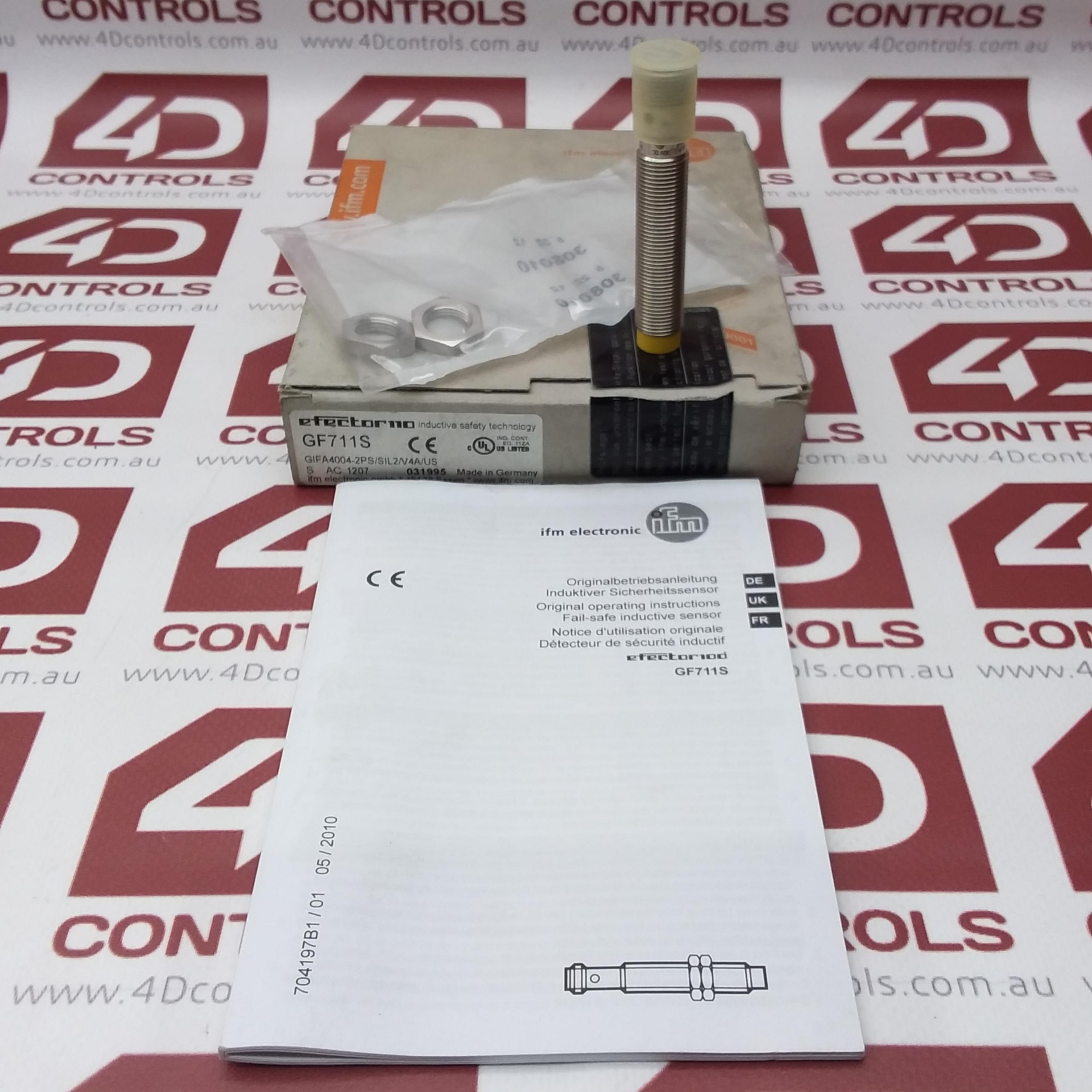 GF711S | Efector | (GIFA4004-2PS/SIL2/V4A/US-GF711S), Sensor