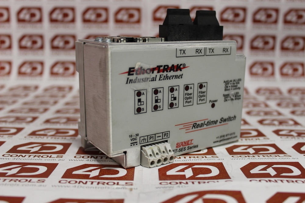 EtherTrak ET-5ES-4SC Ethernet Real-Time Ring Switch