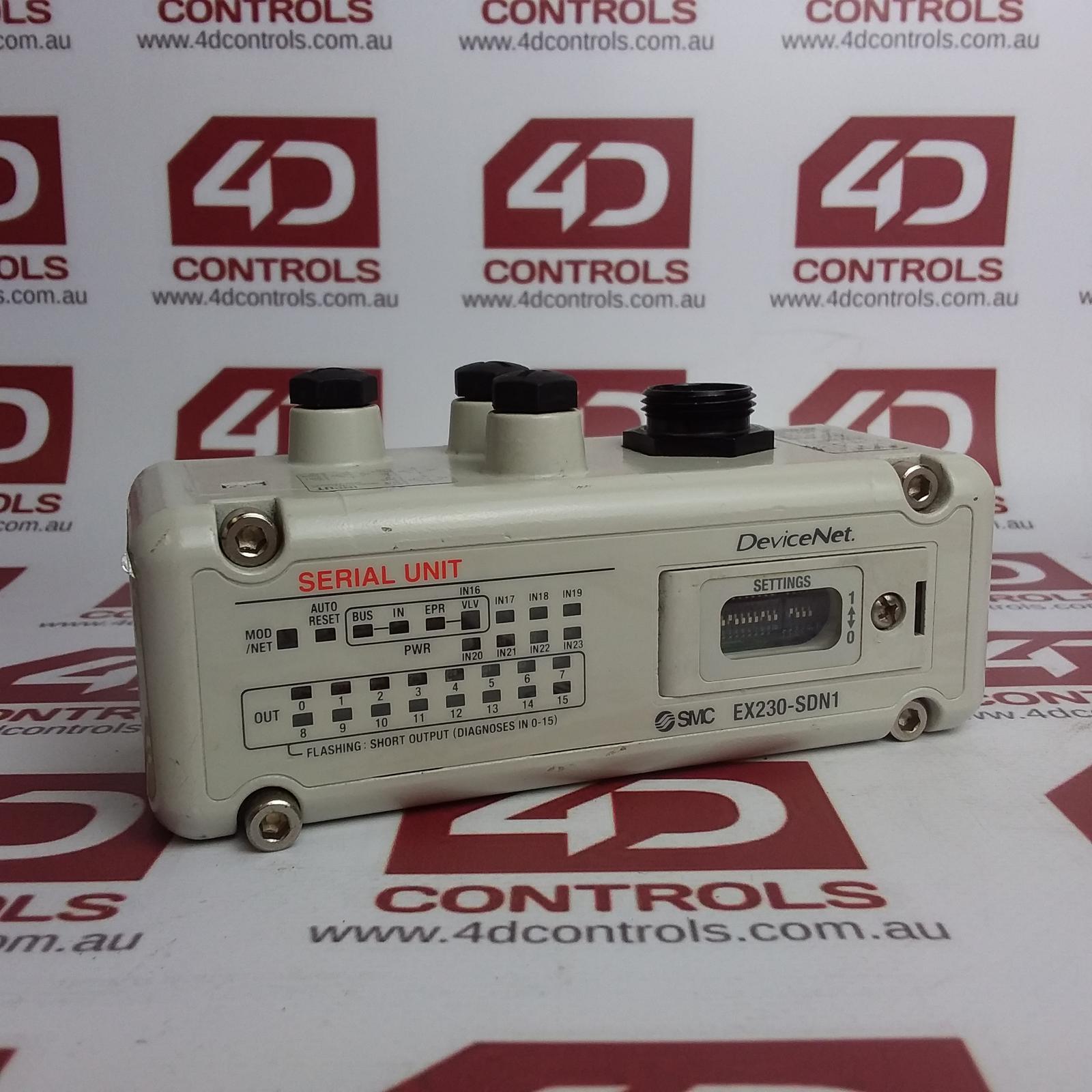 EX230-SDN1 | SMC | Devicenet Interface Card 5/16 IO SI Unit