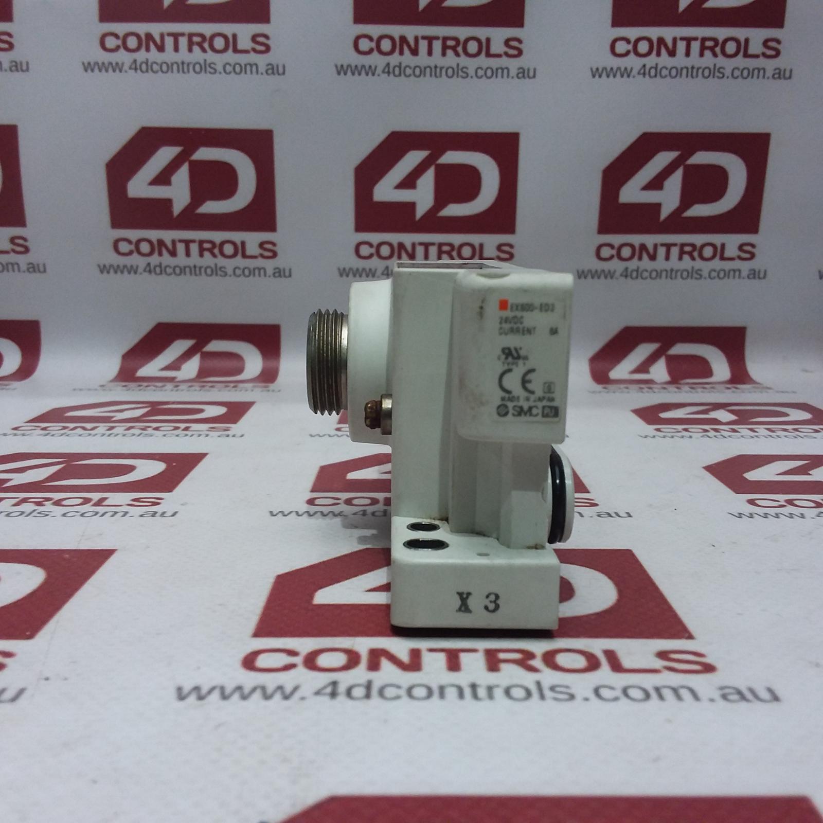 EX600-ED3 | SMC | Power Connector End Plate 24VDC 8A