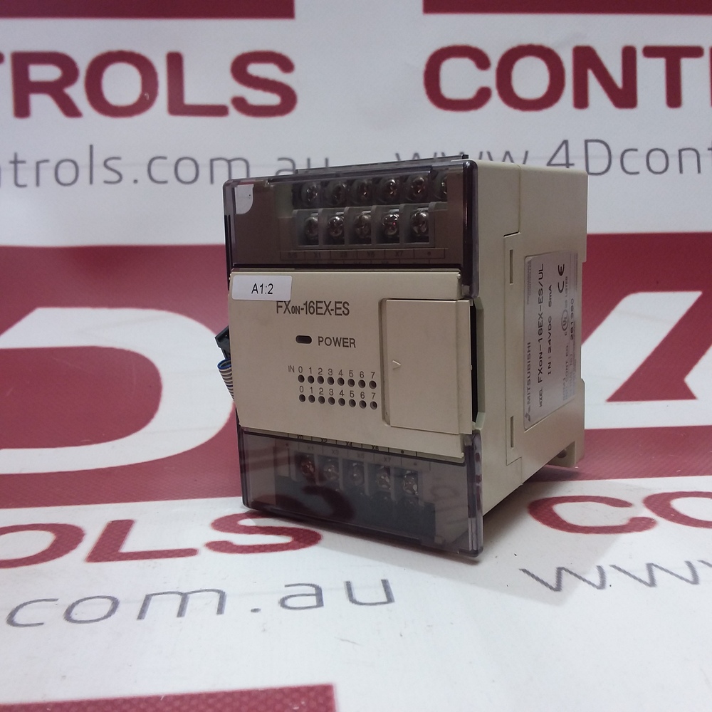 FX0N-16EX-ES | Mitsubishi | Input Extention Block 16 Pt 5mA