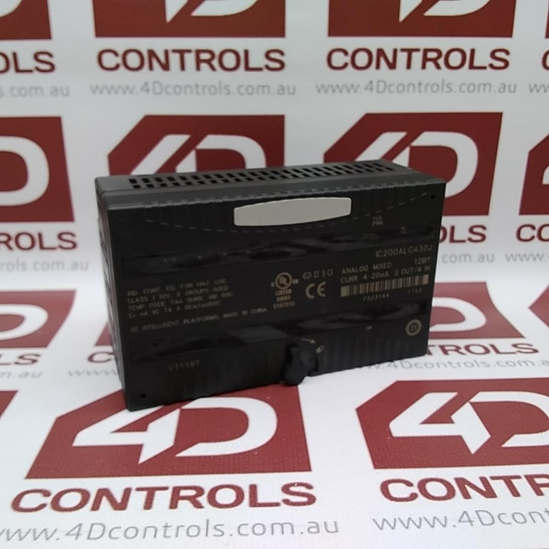 IC200ALG430 | GE Fanuc | Analog I/O Module, 6 Point, 12 Bit
