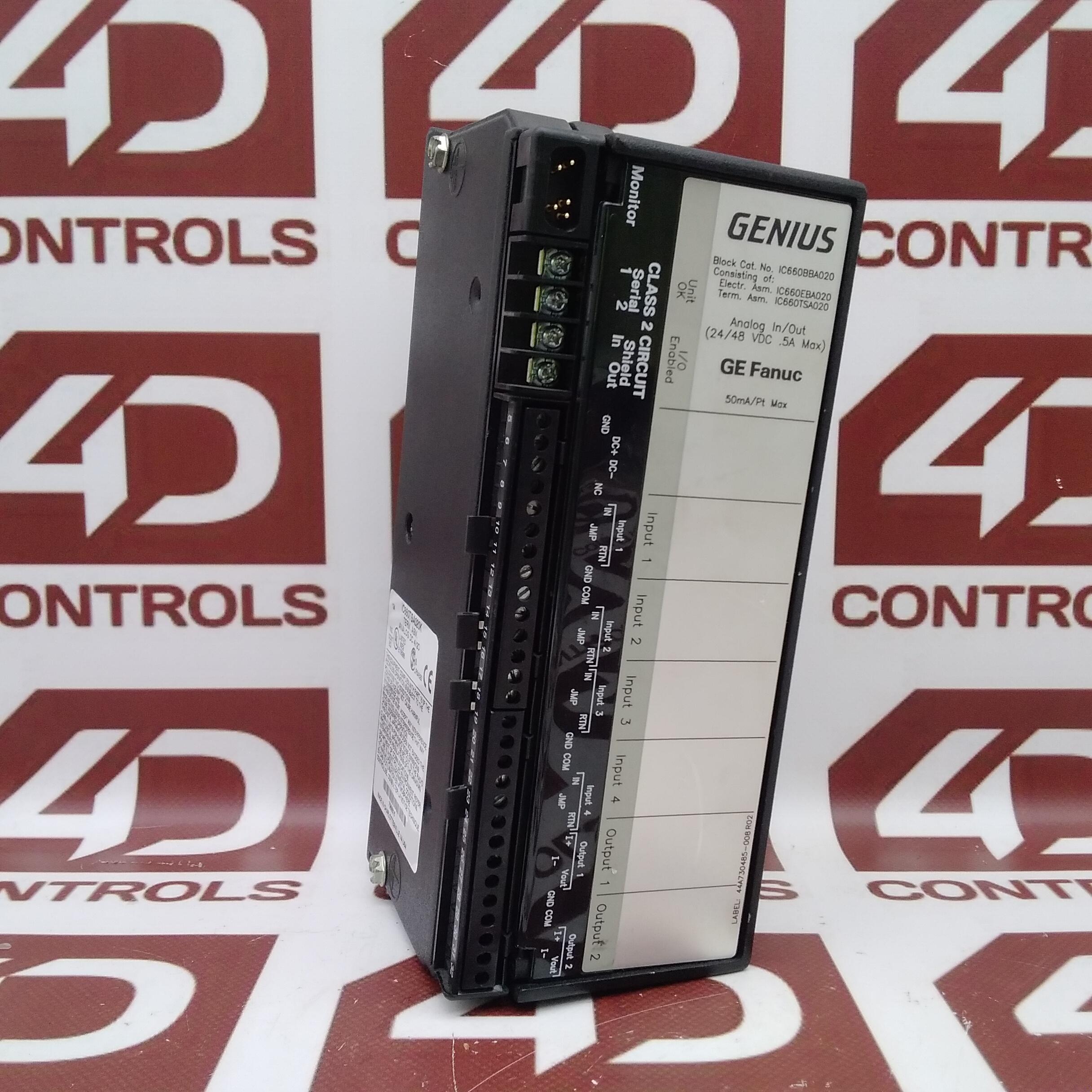 IC660EBA020 | GE Fanuc | Genius I/O Electronic Assembly