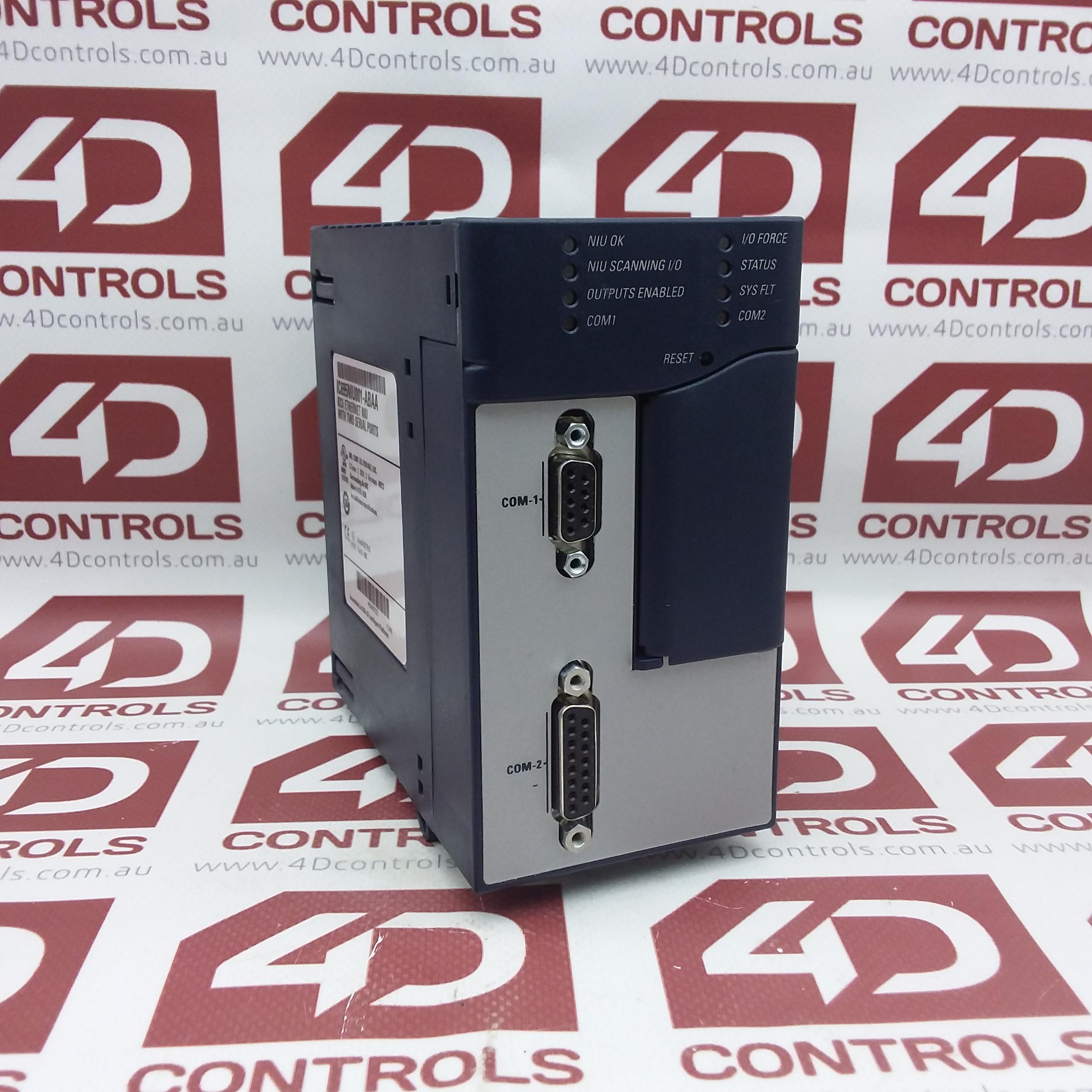 IC695NIU001 | GE Fanuc | RX3i Ethernet NIU, Two Serial Ports