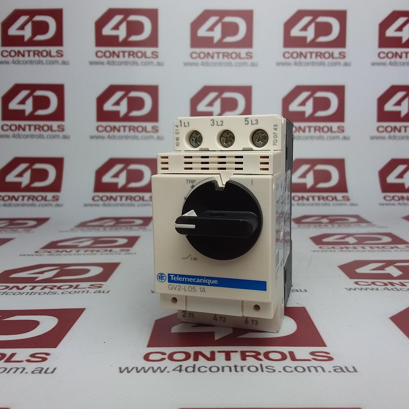GV2L05 | Telemecanique | Manual Starter Switch 600VAC 1A IEC