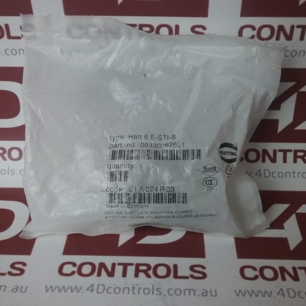 HAN 6 E-STI-S | Harting | Connector Insert Male 16A 500V