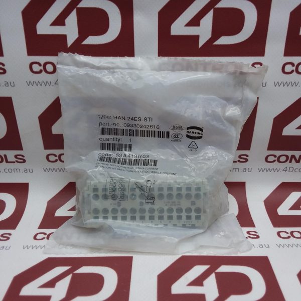 09330242616 | Harting | HAN 24ES-STI Connector 24 Way Plug