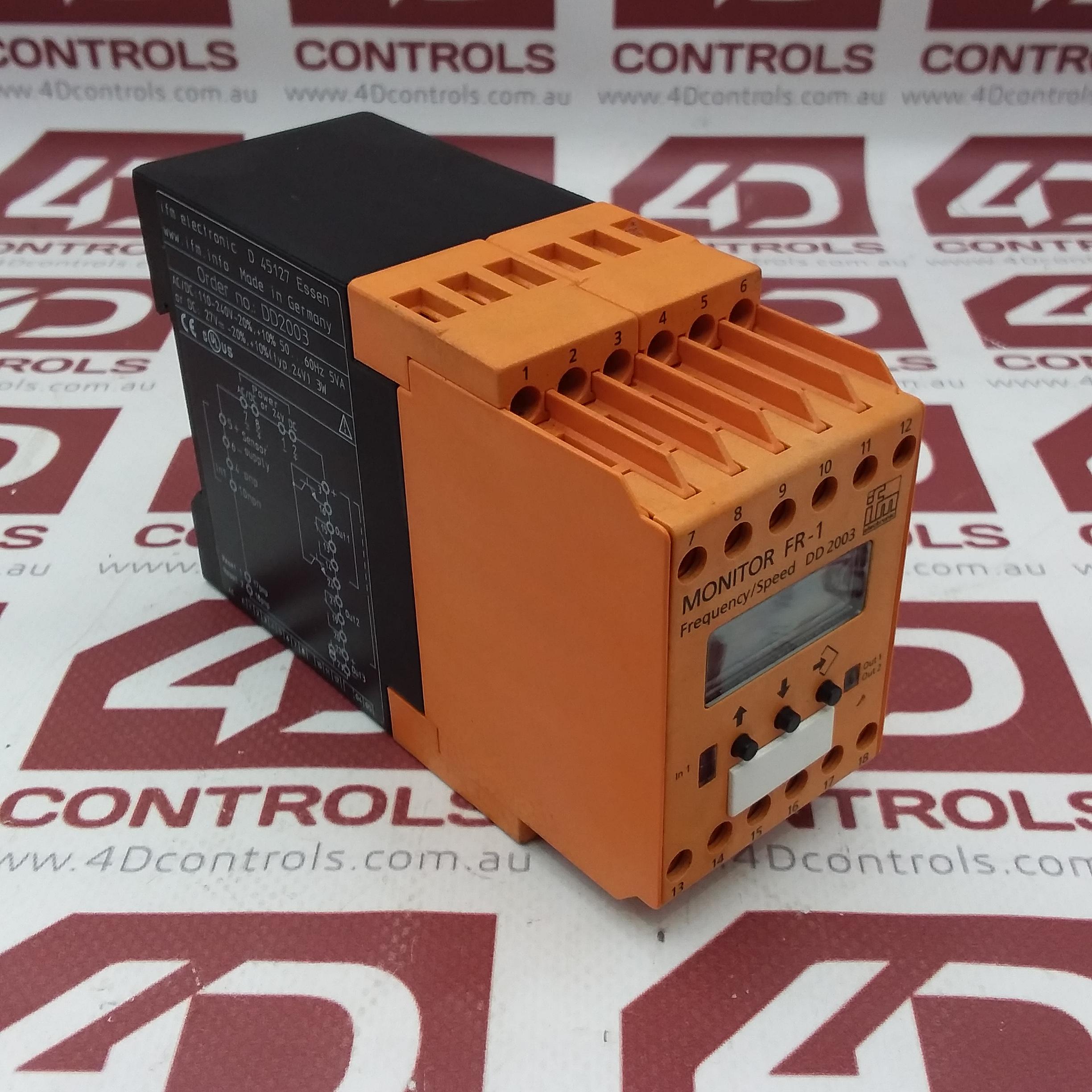 DD2003 | IFM | Power Supply Monitor, 2 Relay, 2 Trans