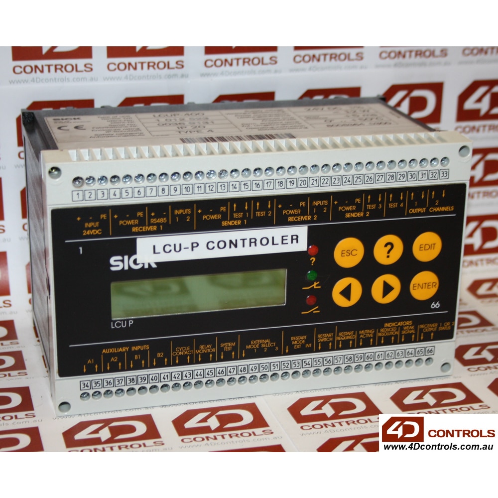 LCUP-400 | Sick | Light Curtain Controller 12W 24VDC Type 4