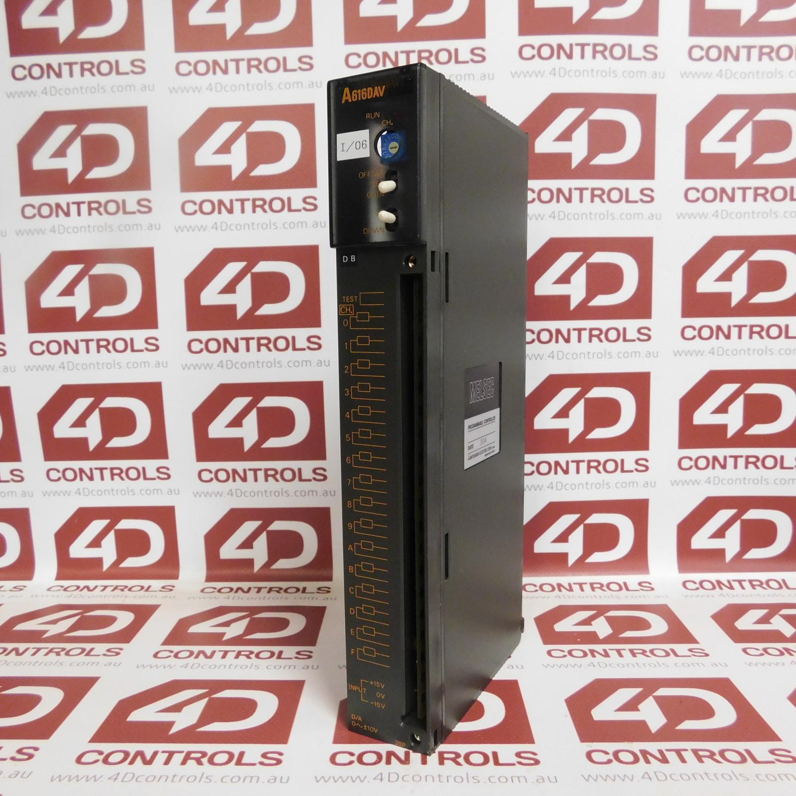 A61-6DAV | Mitsubishi | Analog Output Module, 16 Channel