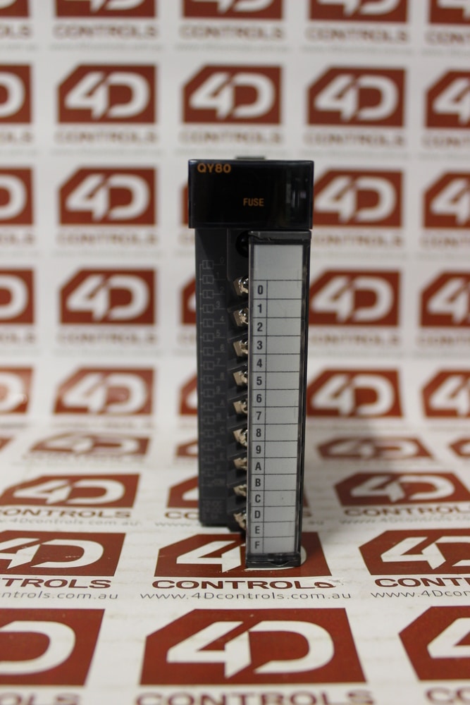 Mitsubishi MELSEC-QY80 Outut Unit 12/24VDC 0.5A