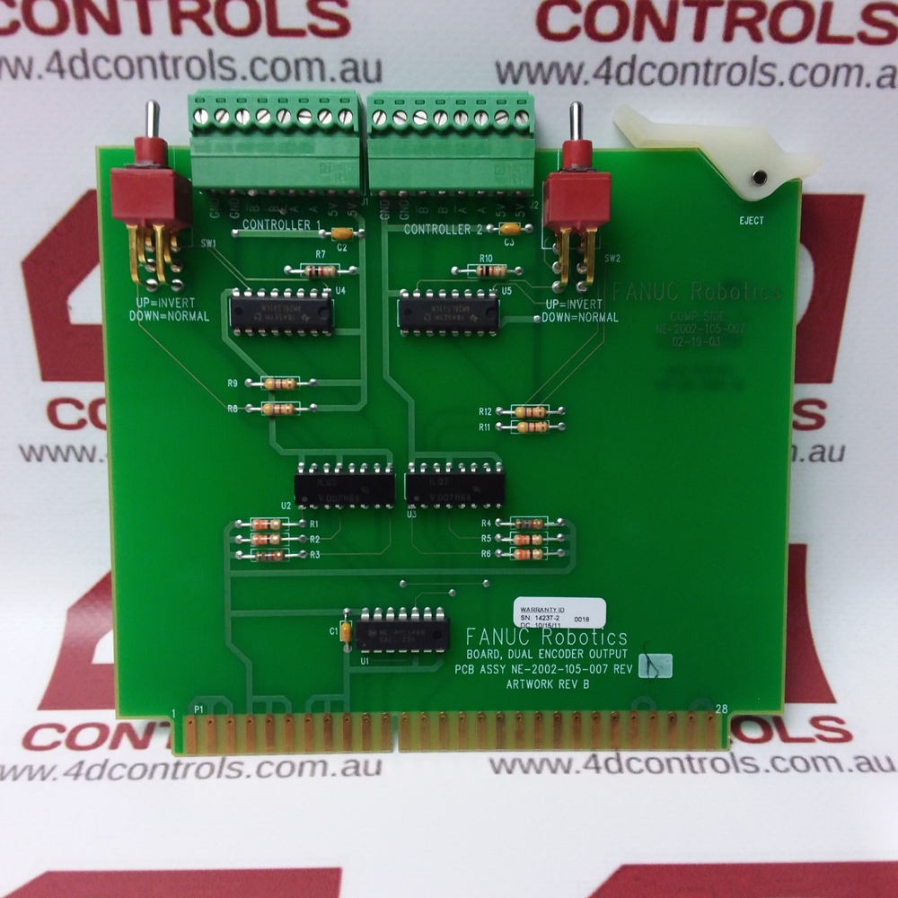 NE-2002-105-007 | Fanuc | Dual Encoder PC Board IE-E3506
