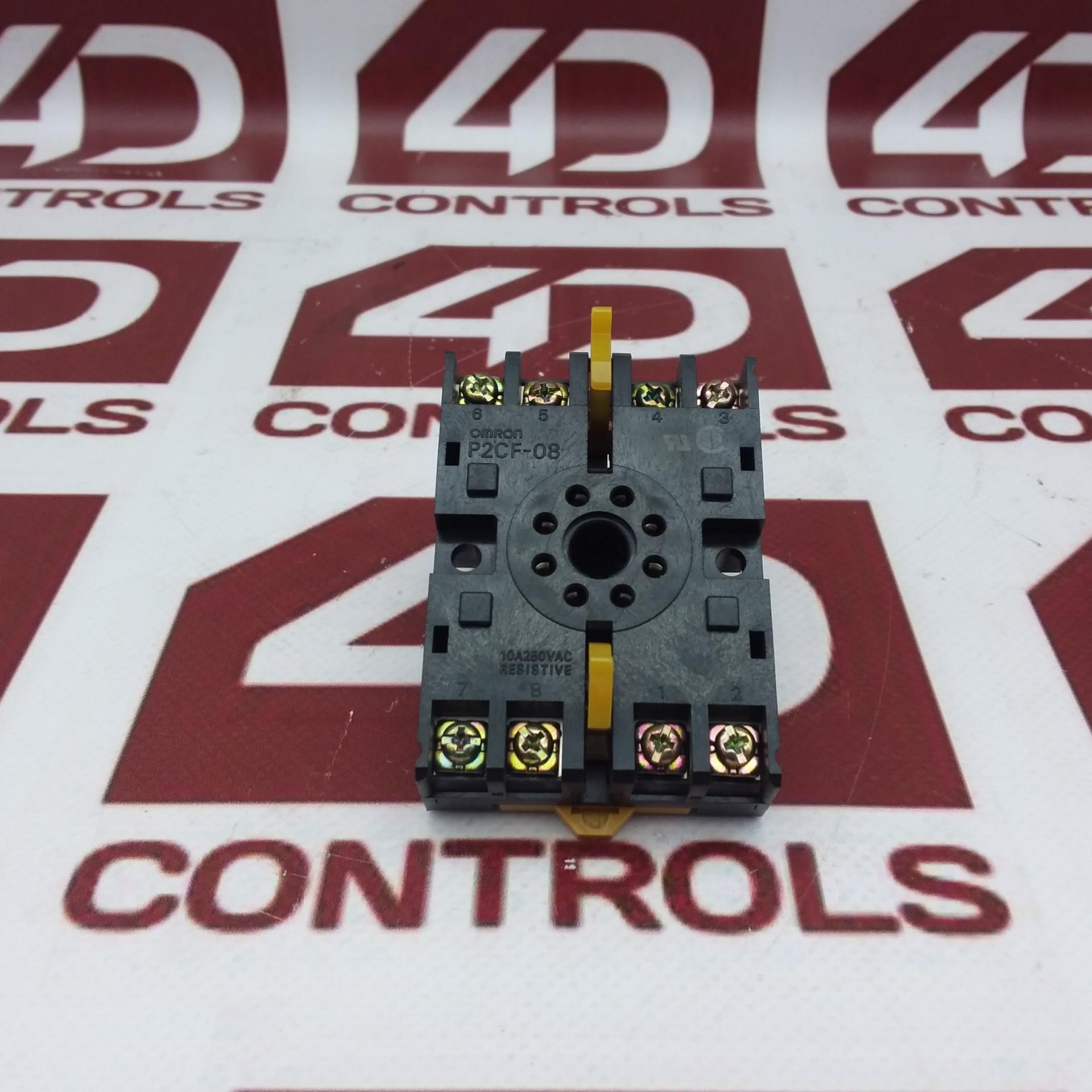 P2CF-08 | Omron | Relay Socket, 8 Pin Octal, 10A, 250VAC