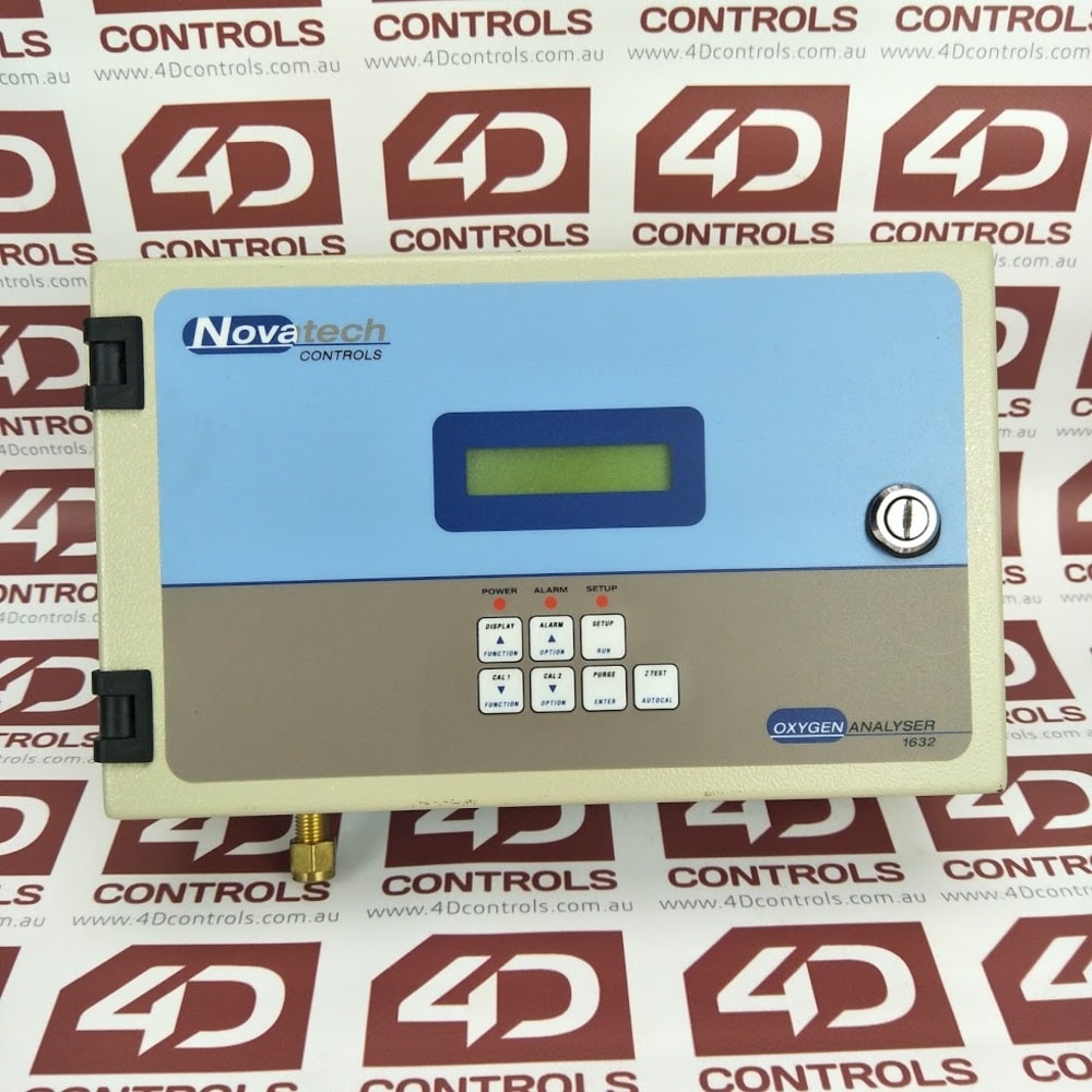 Oxygen Analyser 1632 | Novatech | 100-240 VAC 50/60Hz