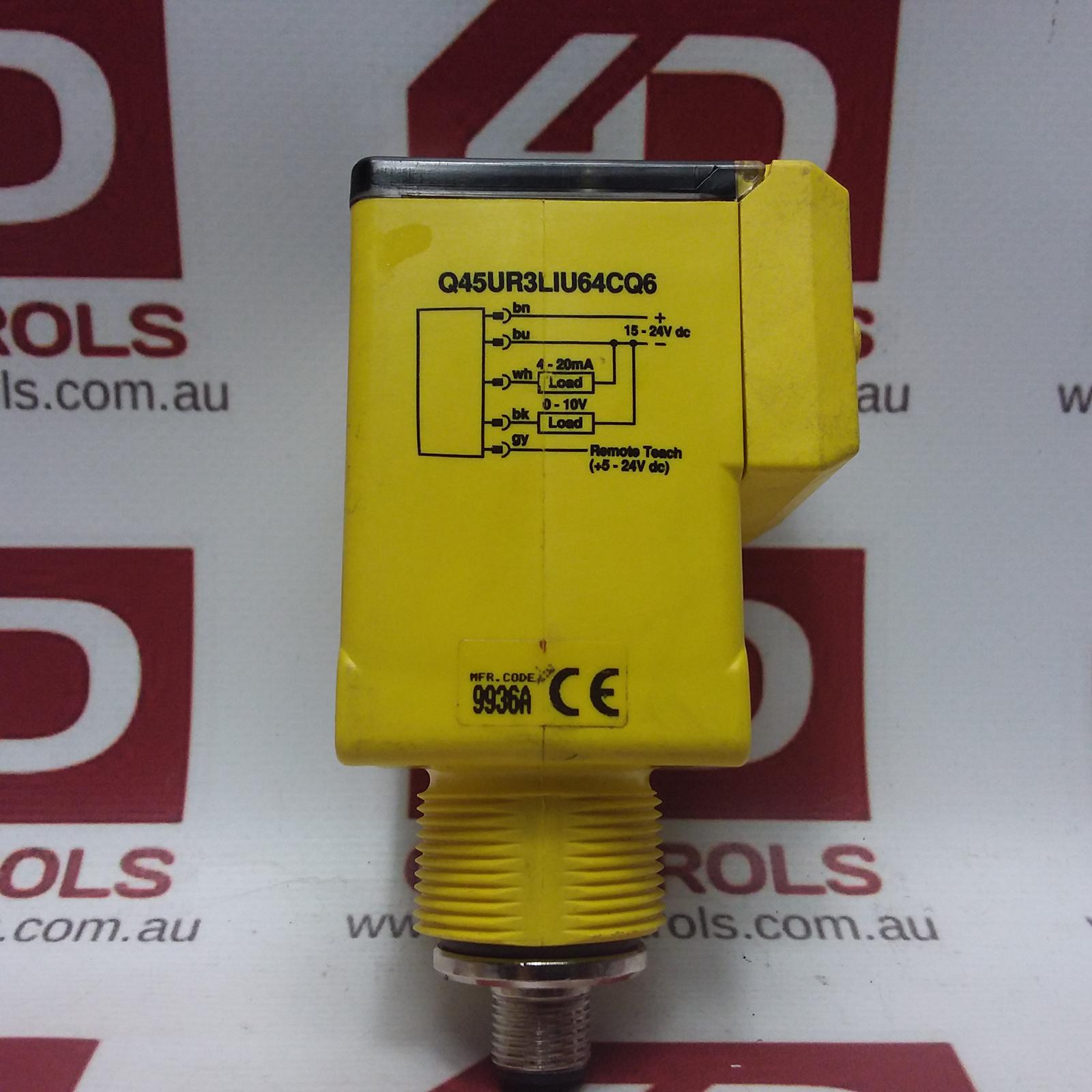 Q45UR3LIU64CQ6 | Banner | Controller Q45UR Analog Series