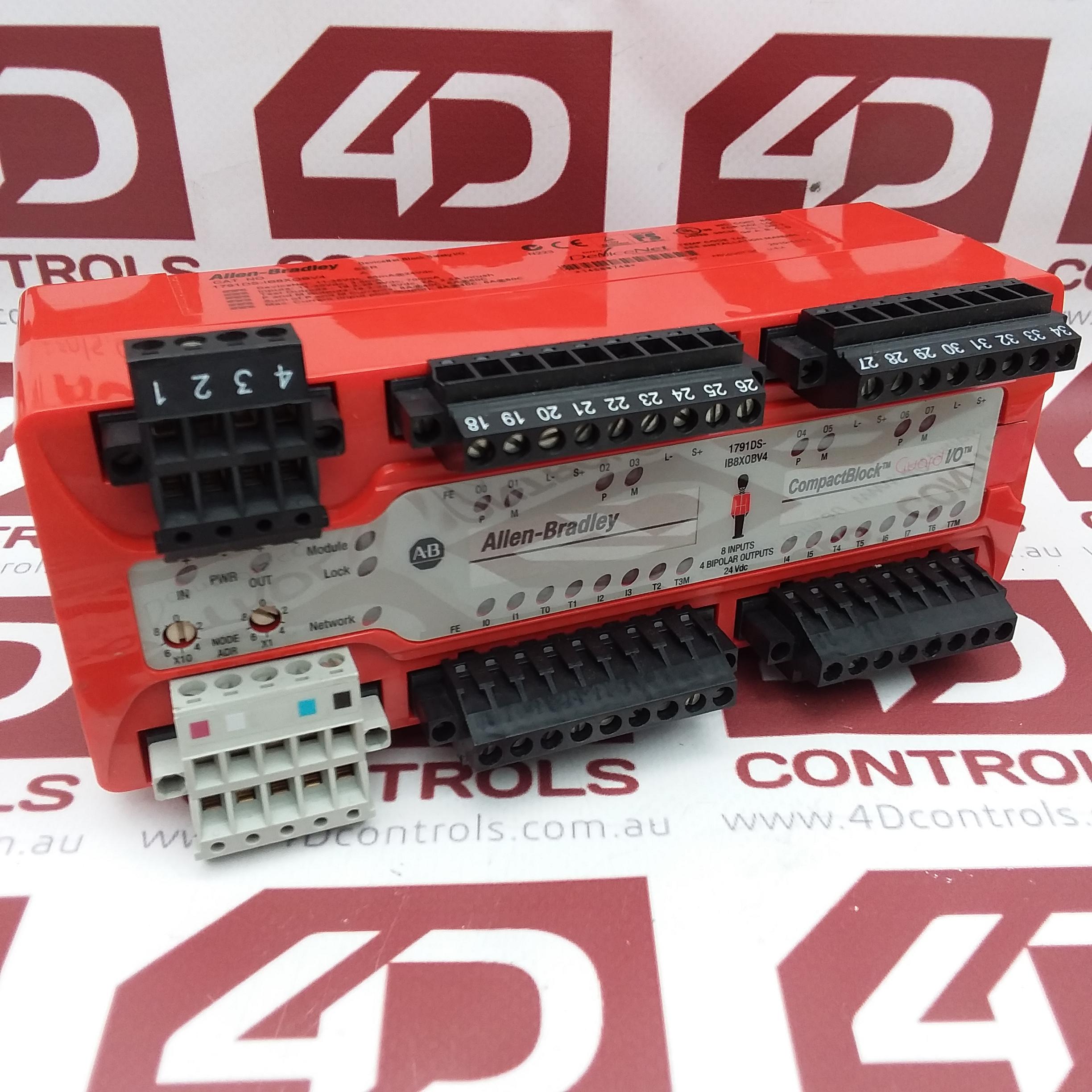1791DS-IB8XOBV4 | Allen Bradley | DeviceNet, Safety CompactBlock