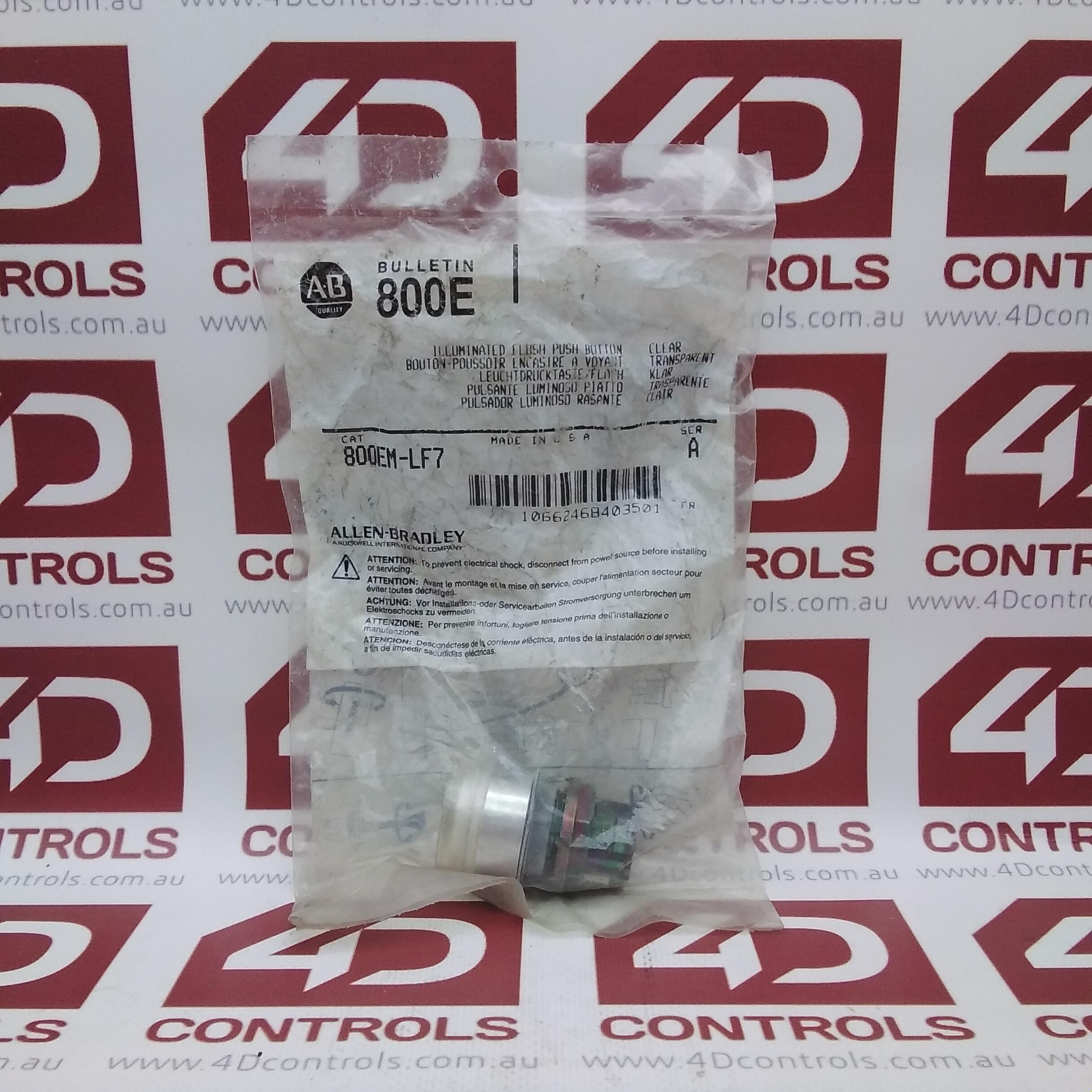 800EM-LF7 | Allen Bradley | Red Pushbutton Illuminated