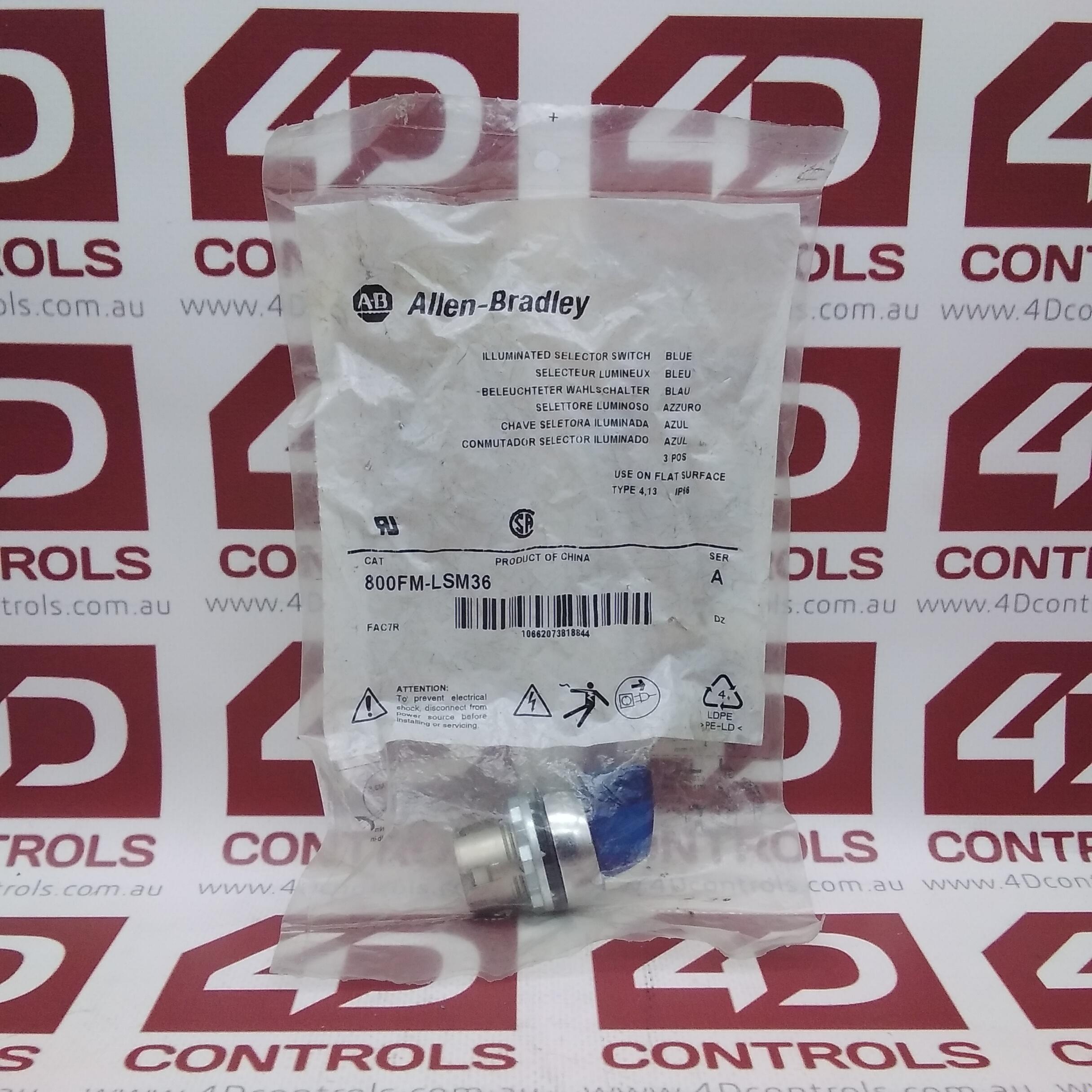 800FM-LSM36 | Allen Bradley | Selector Switch, 3 Position