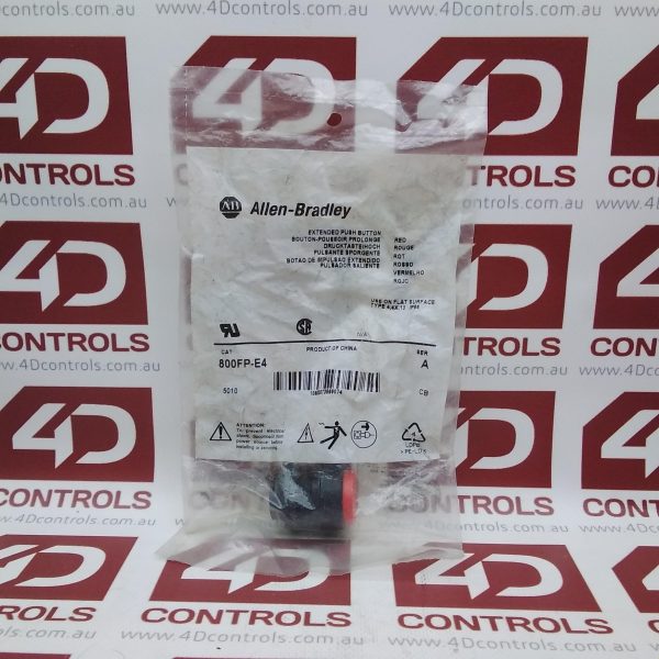 800FP-E4 | Allen Bradley | Push Button, Red, Non Illuminated