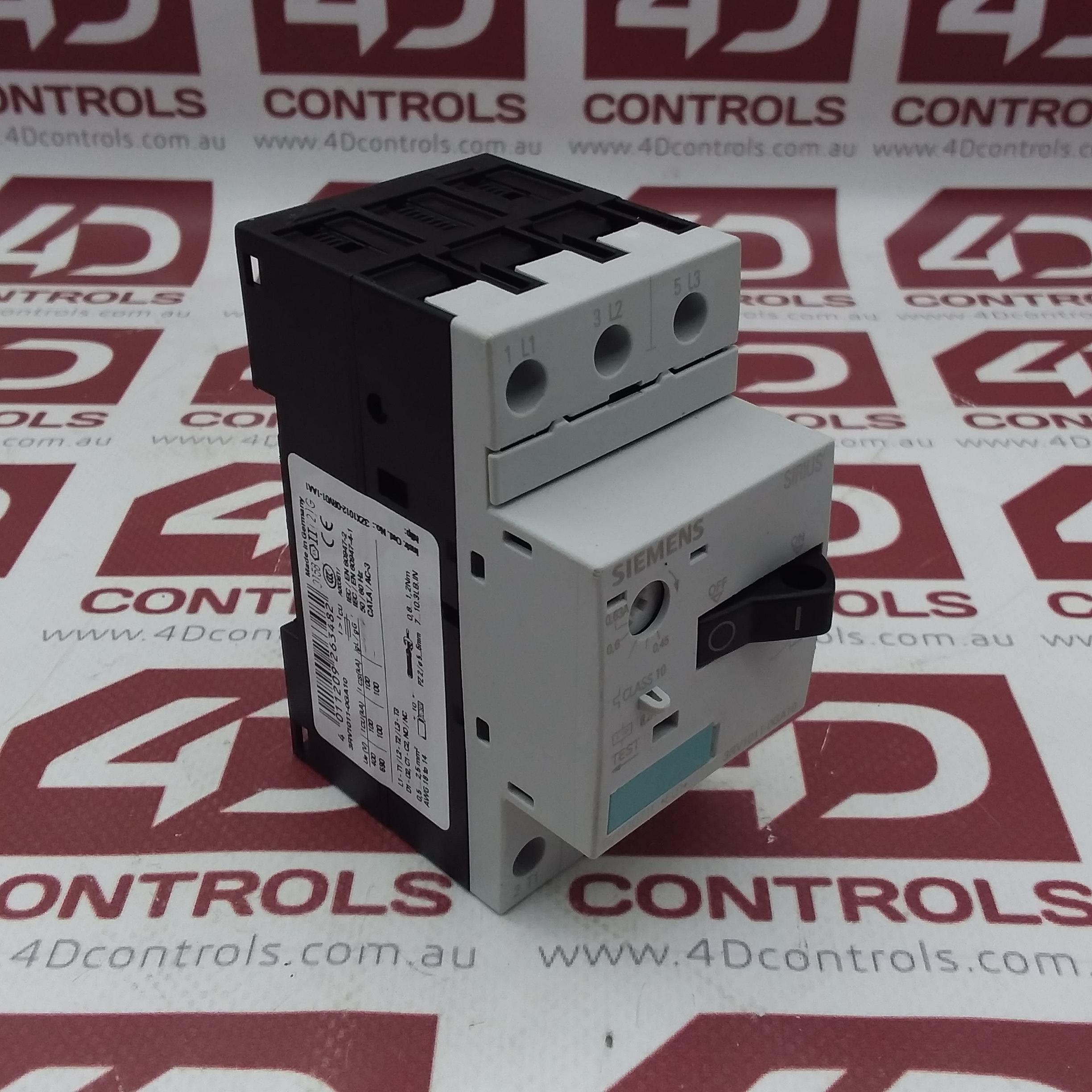 3RV1011-0GA10 | Siemens | Circuit Breaker for Motor